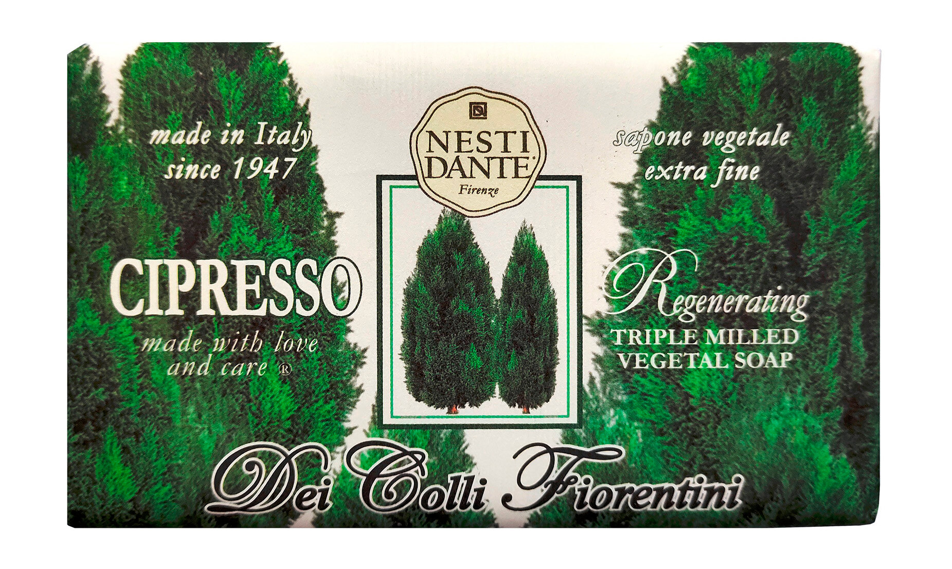 NESTI DANTE Del Colli Florentini Мыло Кипарис, 250 г