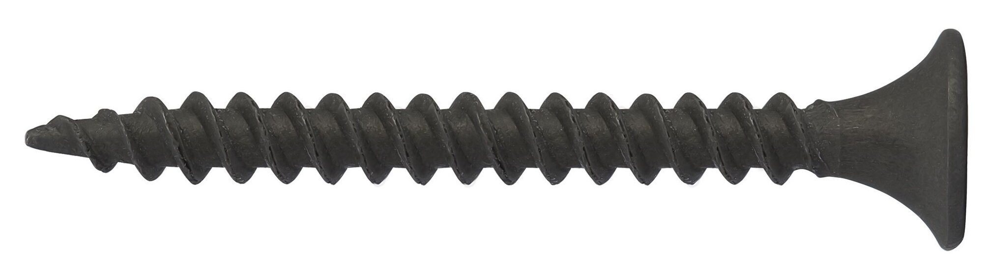 Саморезы Кач-Крепеж, потайная головка, однозаходная резьба, черный, 3,5x35 мм, 460 шт.