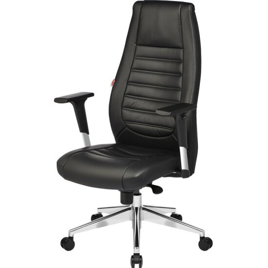 Кресло руководителя Easy Chair BN_Fc_EChair-599 MPU кожзам черный, алюминий