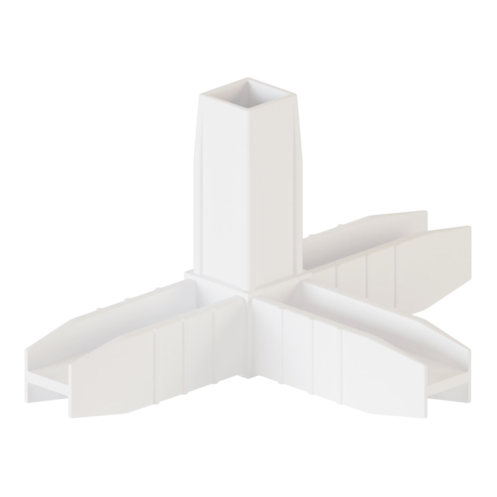 Коннектор 4 Лофт белый