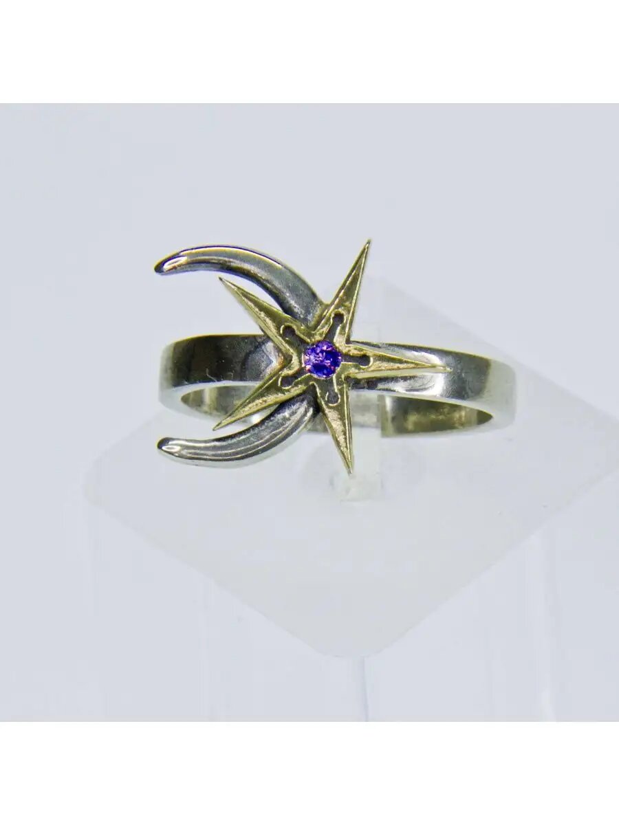 Кольцо, фианит