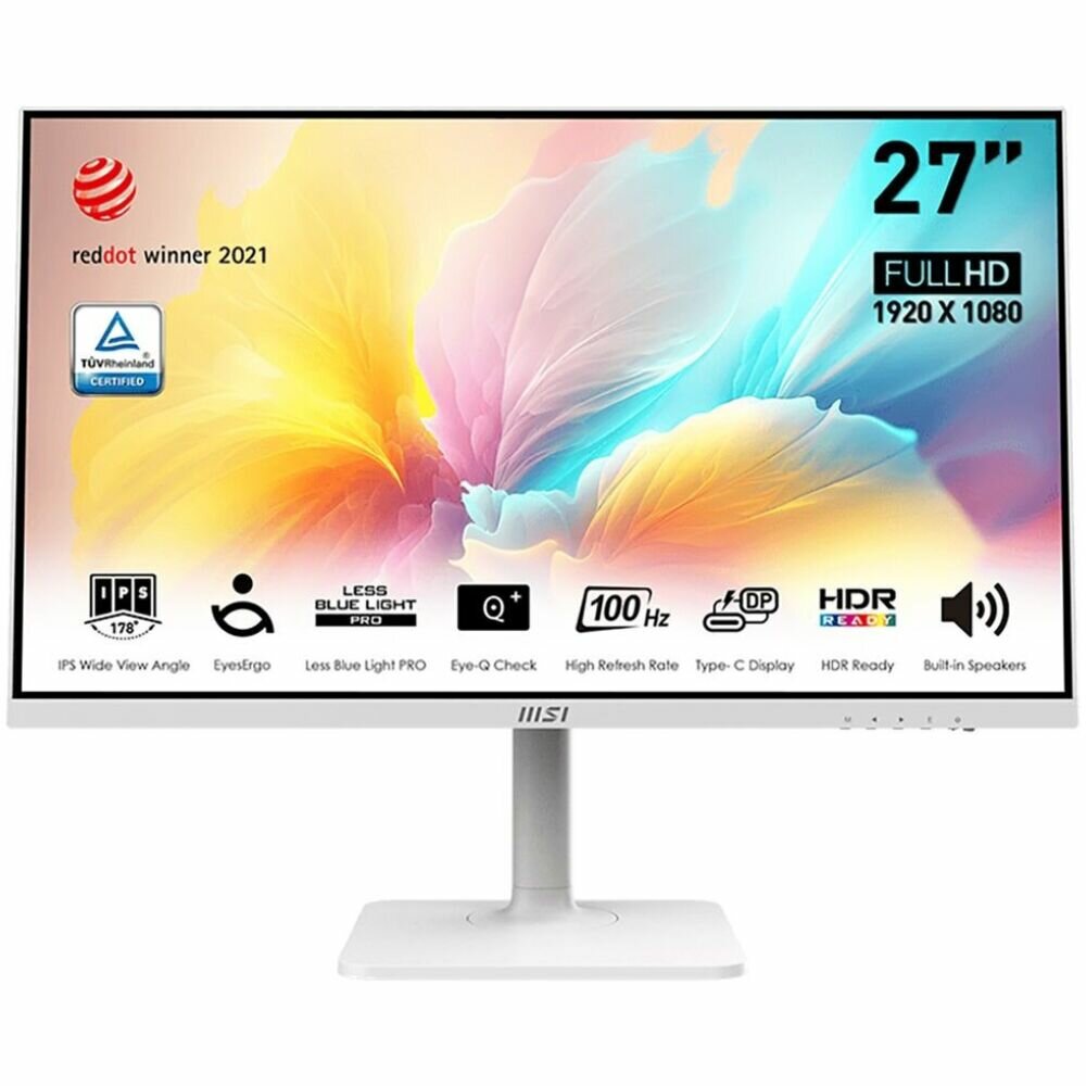 Монитор 27" MSI Modern MD2712PW IPS 1920x1080 1ms HDMI, USB Type-C