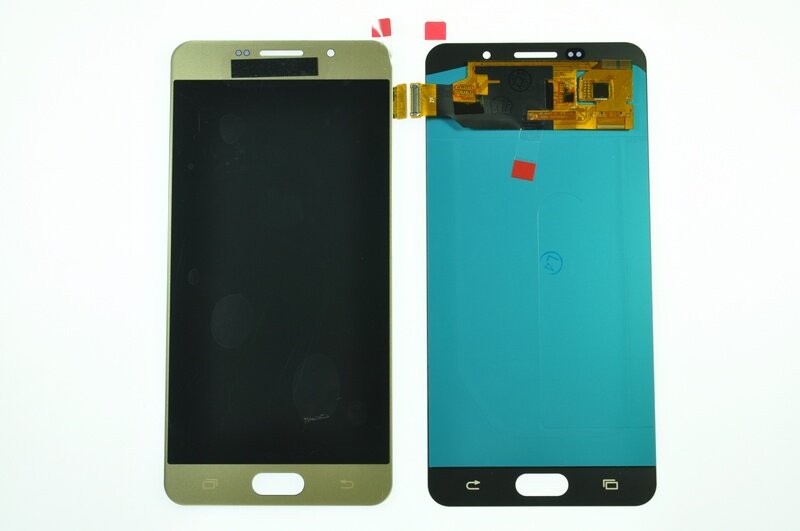 Дисплей (LCD) для Samsung SM-A710F Galaxy A7(2016)+Touchscreen gold OLED