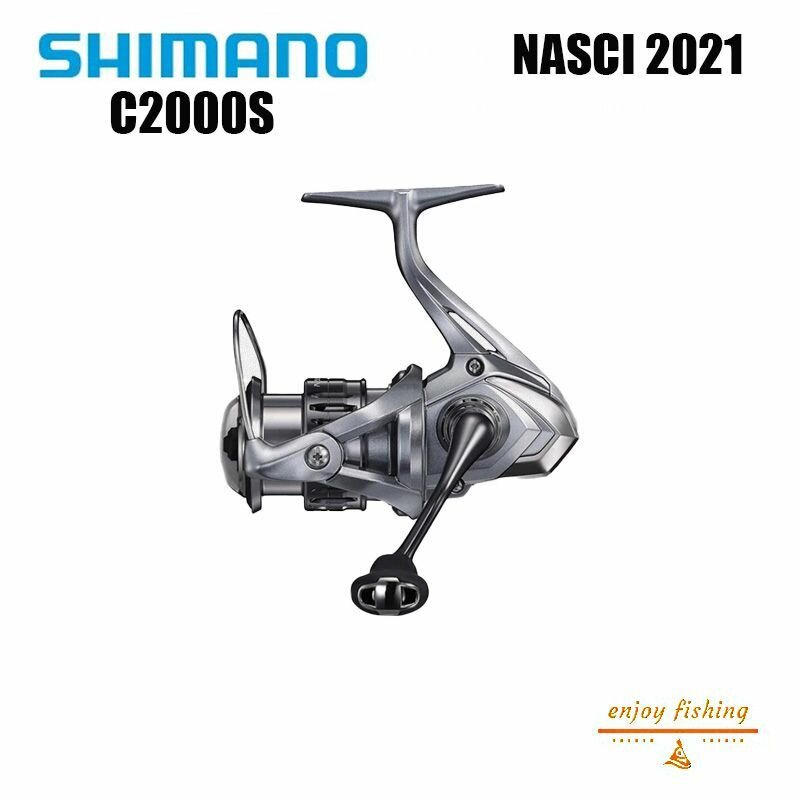 SHIMANO NASCI C2000S катушка безынерционная компактный корпус фрикцион 5 кг для спиннинговой