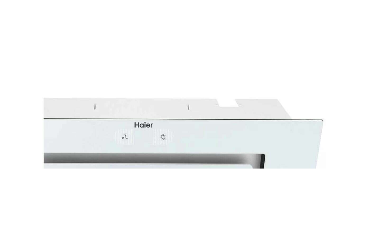 Полностраиваемая вытяжка с сенсорным управлением и светодиодной подсветкой Haier HVX BI652 GW — фото 1