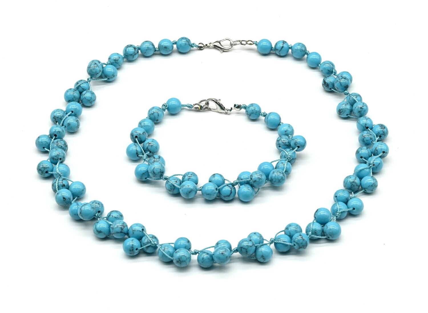 Чокер, бирюза