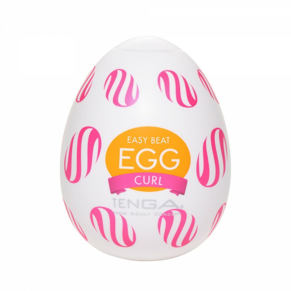 Мастурбатор-яйцо «Tenga Egg WONDER CURL»одноразовый рельефный
