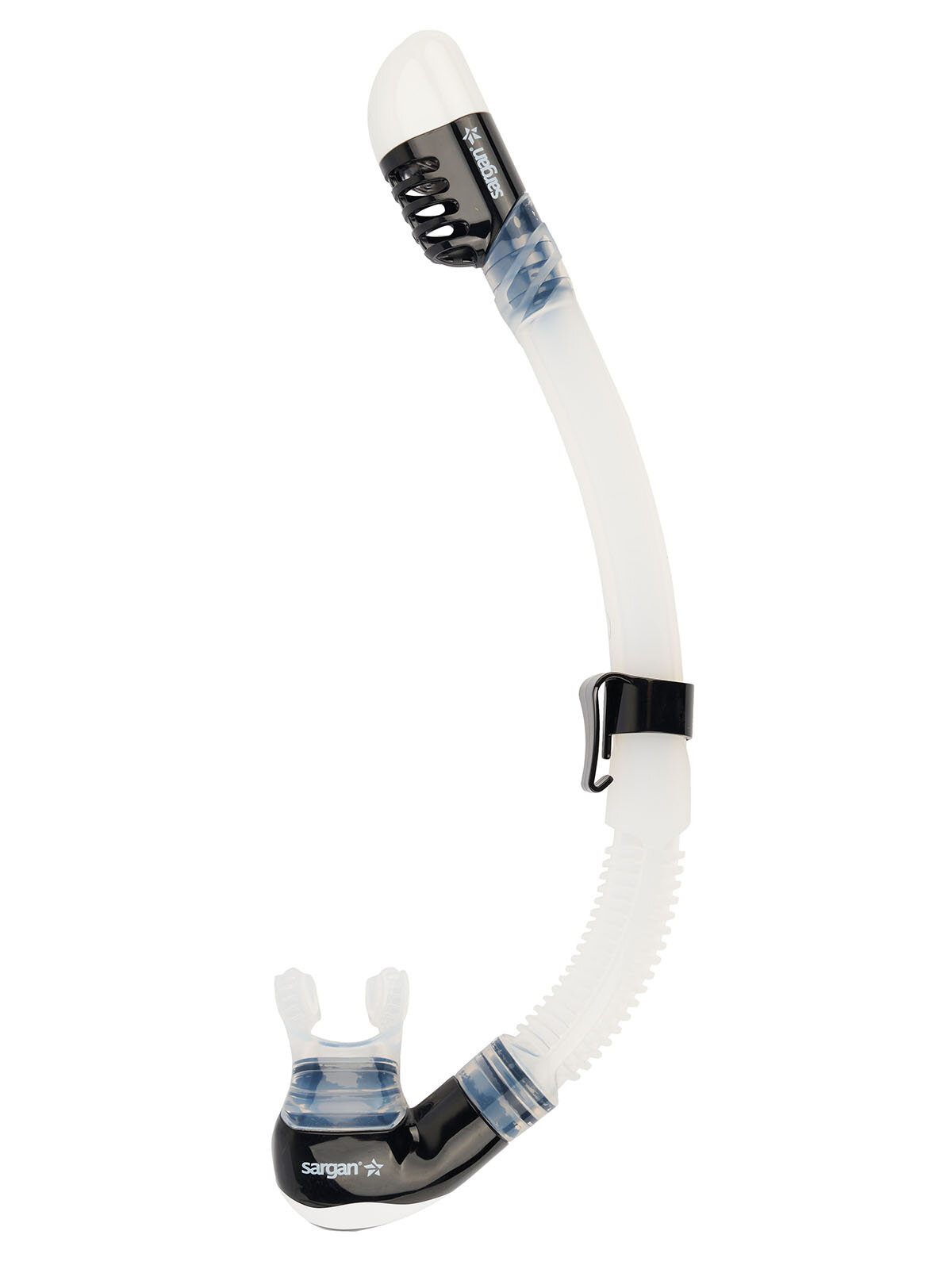 Трубка для подводного плавания SARGAN максима детская 6-14 лет