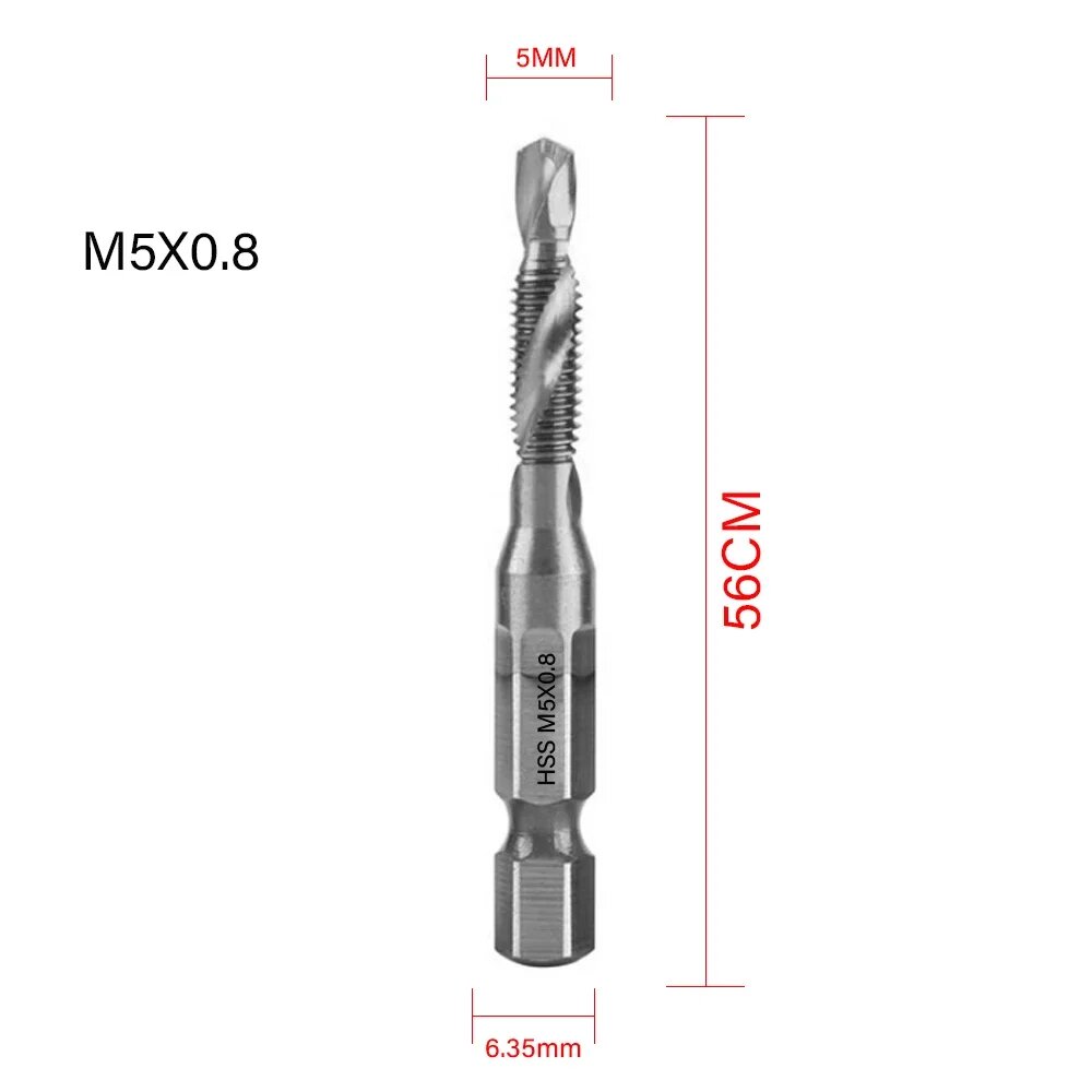 Метчик M5X0.8 для резьбы