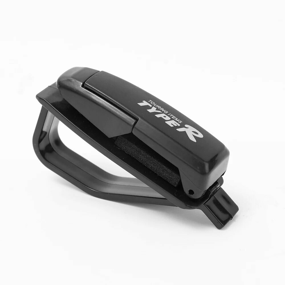 Автомобильный зажим для очков, автомобильный солнцезащитный козырек, солнцезащитные очки, держатель для билетов, зажим для очков, зажимы для очков, универсальные аксессуары для салона автомобиля black A