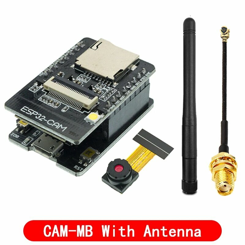 ESP32-CAM модуль CAM-MB With Antenna