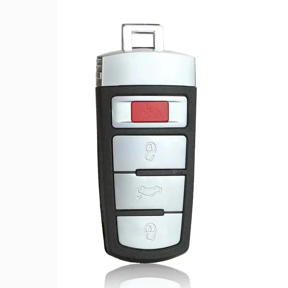 3/4 кнопочный корпус автомобильного ключа черный ABS Автомобильный ключ для замены для Volkswagen VW/Passat CC B6 B7 B7L 3C R36/Maogotan B5 4 Buttons