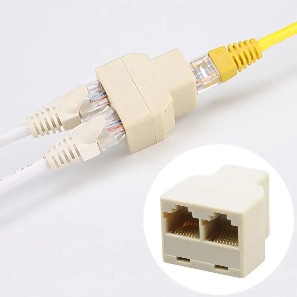 Адаптер-сплиттер RJ45 1-2 Erilles