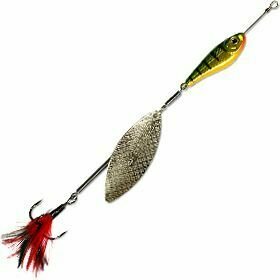 Kosadaka Блесна вращающаяся (вертушка) KOSADAKA QUANT V2 №0 3,5г. цв. HT-silver