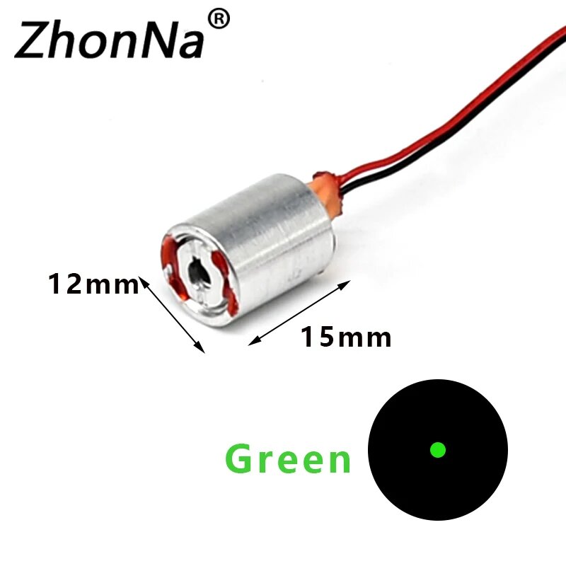 Красный лазерный модуль ZhonNa 100 мВт green 1pc