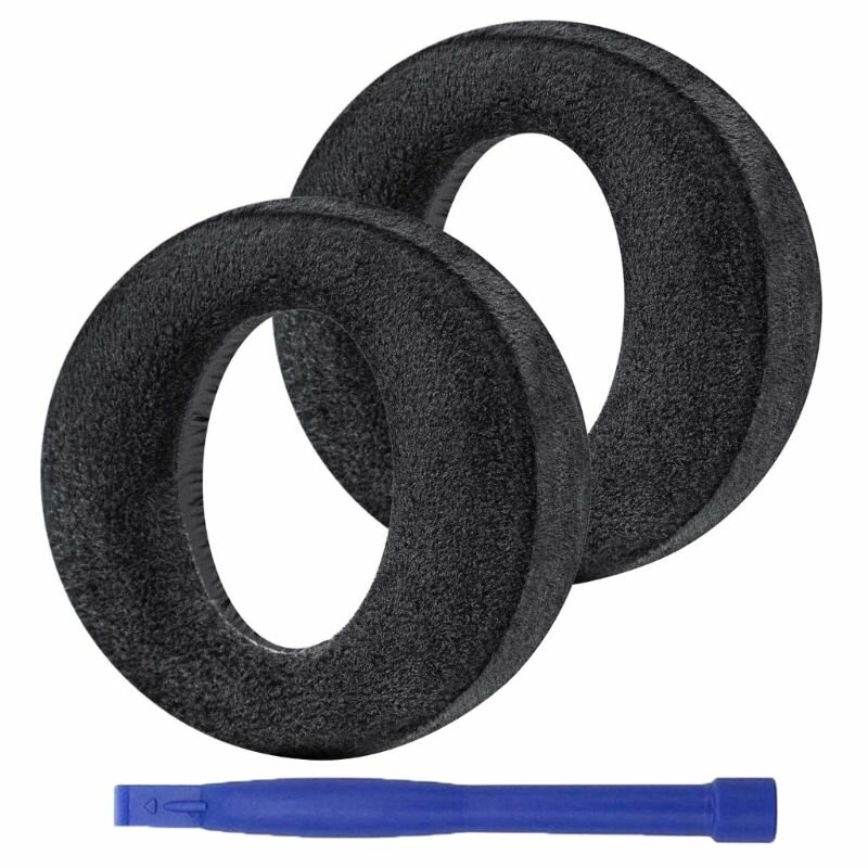 Подходит для чехла гарнитуры PS5 PULSE 3D-черная фланелевая лоскутная кожа