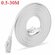 Плоский Ethernet-кабель CAT6, 1.5M, Белый