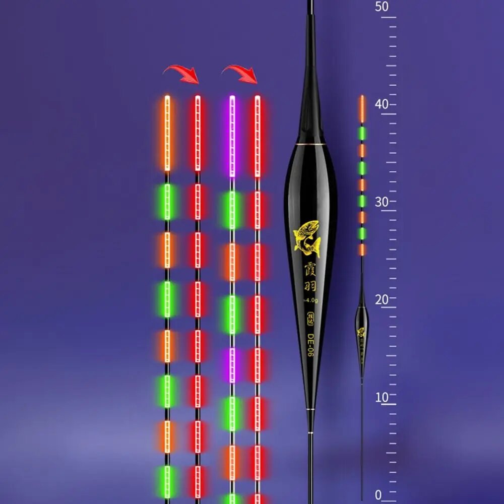 Светодиодный поплавок для рыбалки BLACKON, DE06