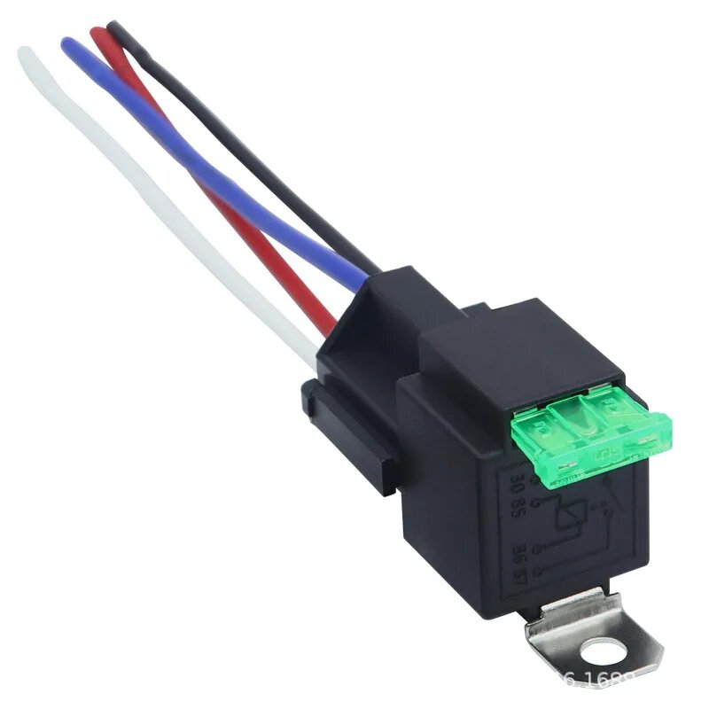Автомобильное реле 4/5-контактное 30А 12/24В 30A12V 4PIN