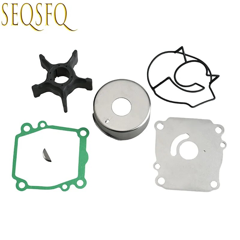 Комплект для ремонта крыльчатки водяного насоса 17400-92J21 для Suzuki 2009-позже DF90-140 лодочный двигатель SN #983646 & UP 17400-92J21 заменяет детали