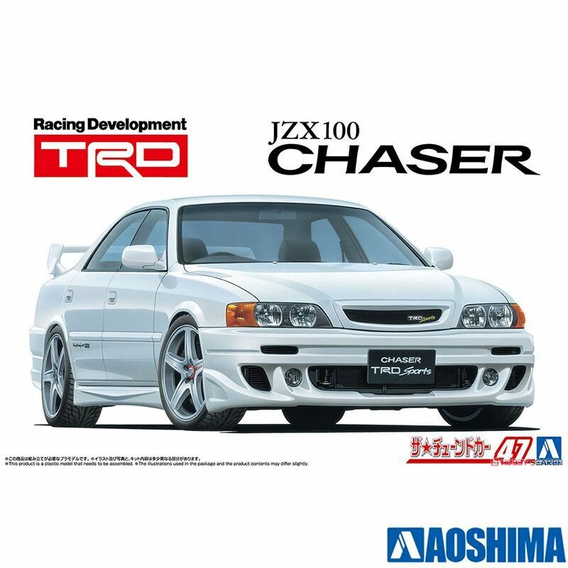 Сборная модель Машинка Aoshima-06880 1/24 scale Toyota TRD JZX100 Chaser 1998 car model kit