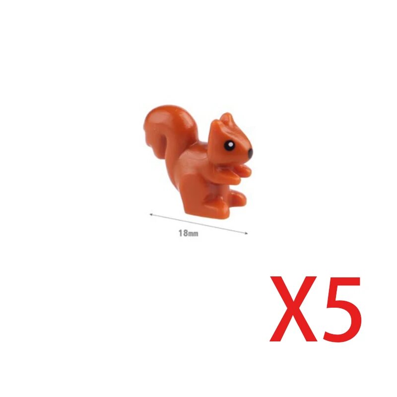 BRICKPANDA Мини-конструктор Зоопарк B8-47-2-5PCS