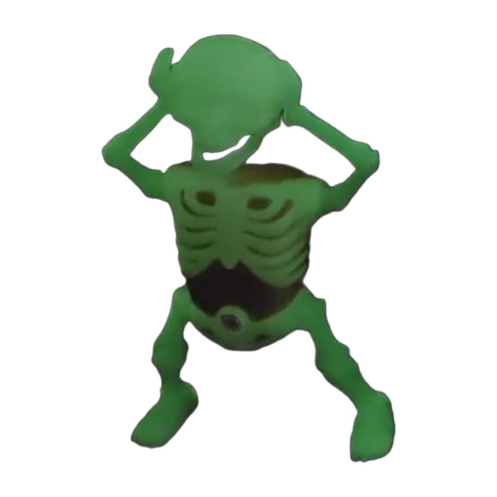 Интерактивная электрическая светящаяся скелетная игрушка на Хэллоуин со звуком детей для детей