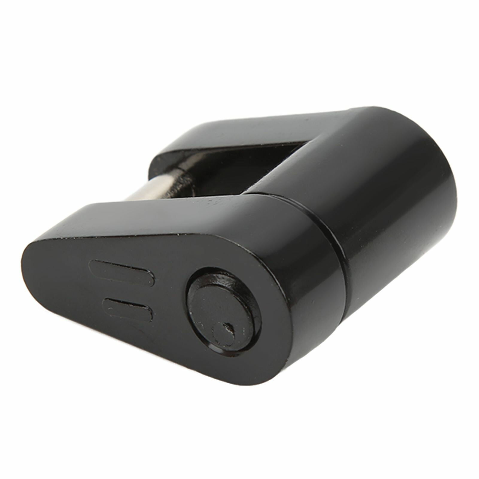 Чёрный замок для прицепа из цинкового сплава, 1/4 дюйма, противоугонный, для трейлера, RV, фургона