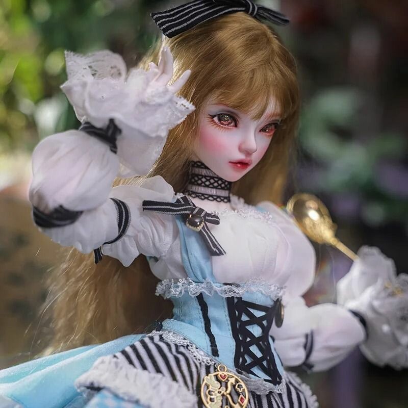 Кукла-принцесса BwithUSky Alice, коллекционная, 1/4 обнаженная кукла с нормальной кожей, без макияжа, без аксессуаров