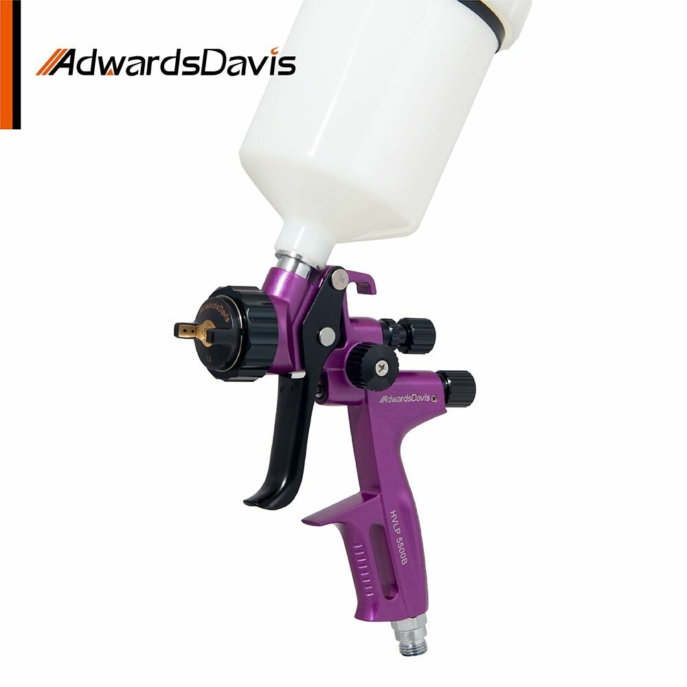 AdwardsDavis HVLP Автомобильная мебель Пистолет-распылитель Сопло 1,3 мм Инструменты для нанесения покрытий Кубок 600 мл