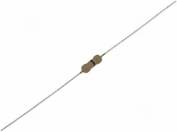 Резистор SR Passives CF1/4W-360R, углеродистый, THT, 0,25 Вт, 2,3 x 6 мм