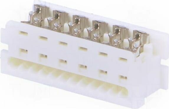 Вилка MOLEX 903270312 провод-плата "мама" PIN: 12 1,27мм IDC на шлейф 1,2А 1шт