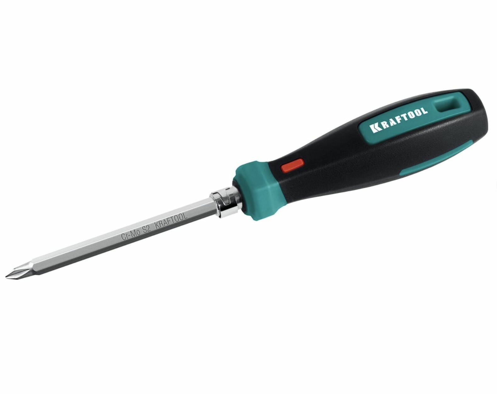 Универсальная отвертка Kraftool с двусторонним стержнем PH0-1-2-3 PZ1-2-3 SL 6 мм 8 в 1