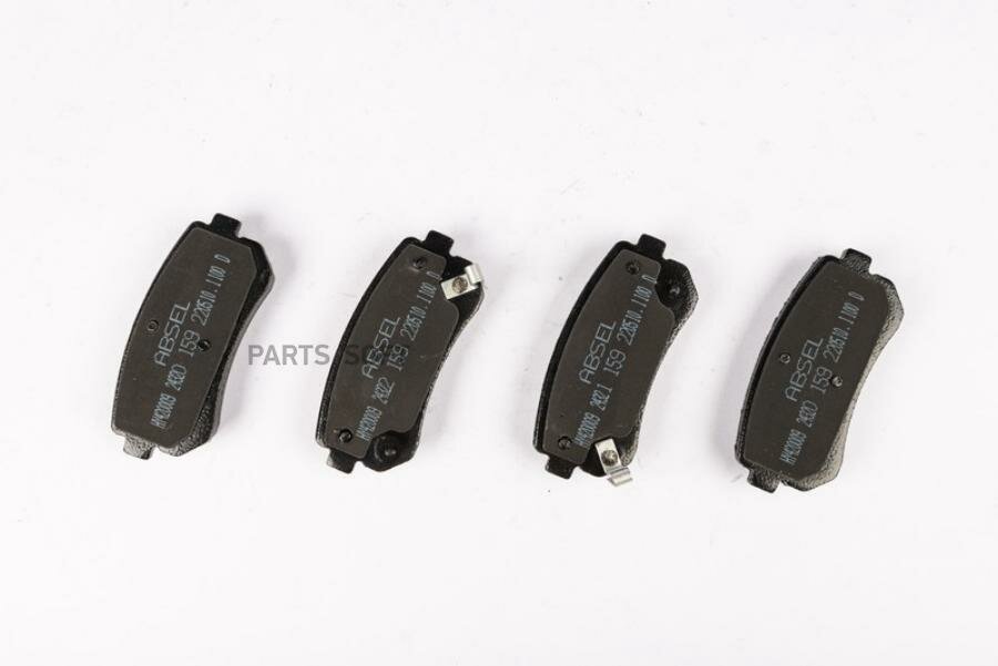 HY420009 ABSEL Колодки тормозные задние