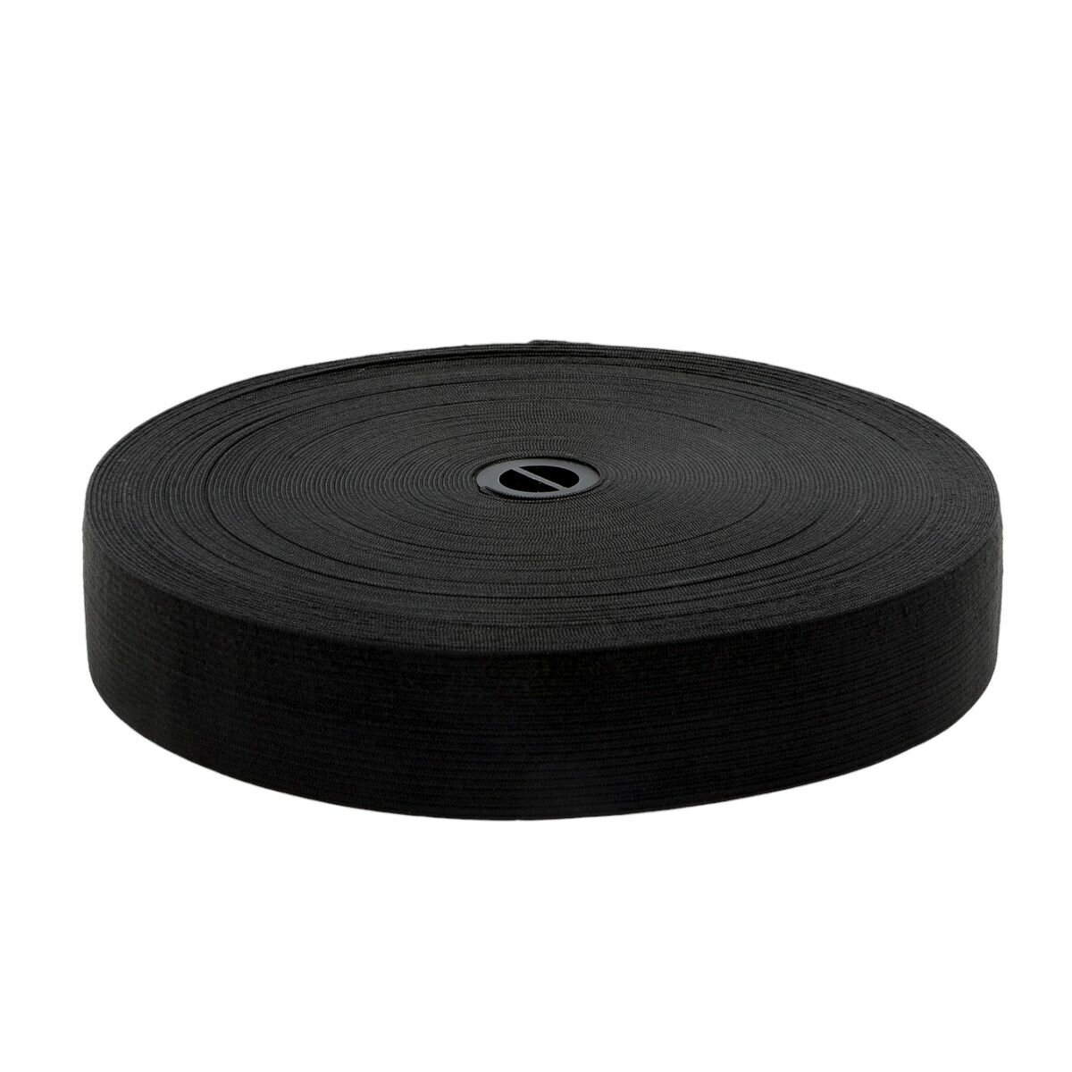 ТВ-30 Резинка вязаная 4,1 гр/см, эластичность 220%, 3 см*25 м (черный)