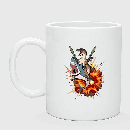 Raptor Shark Керамическая кружка