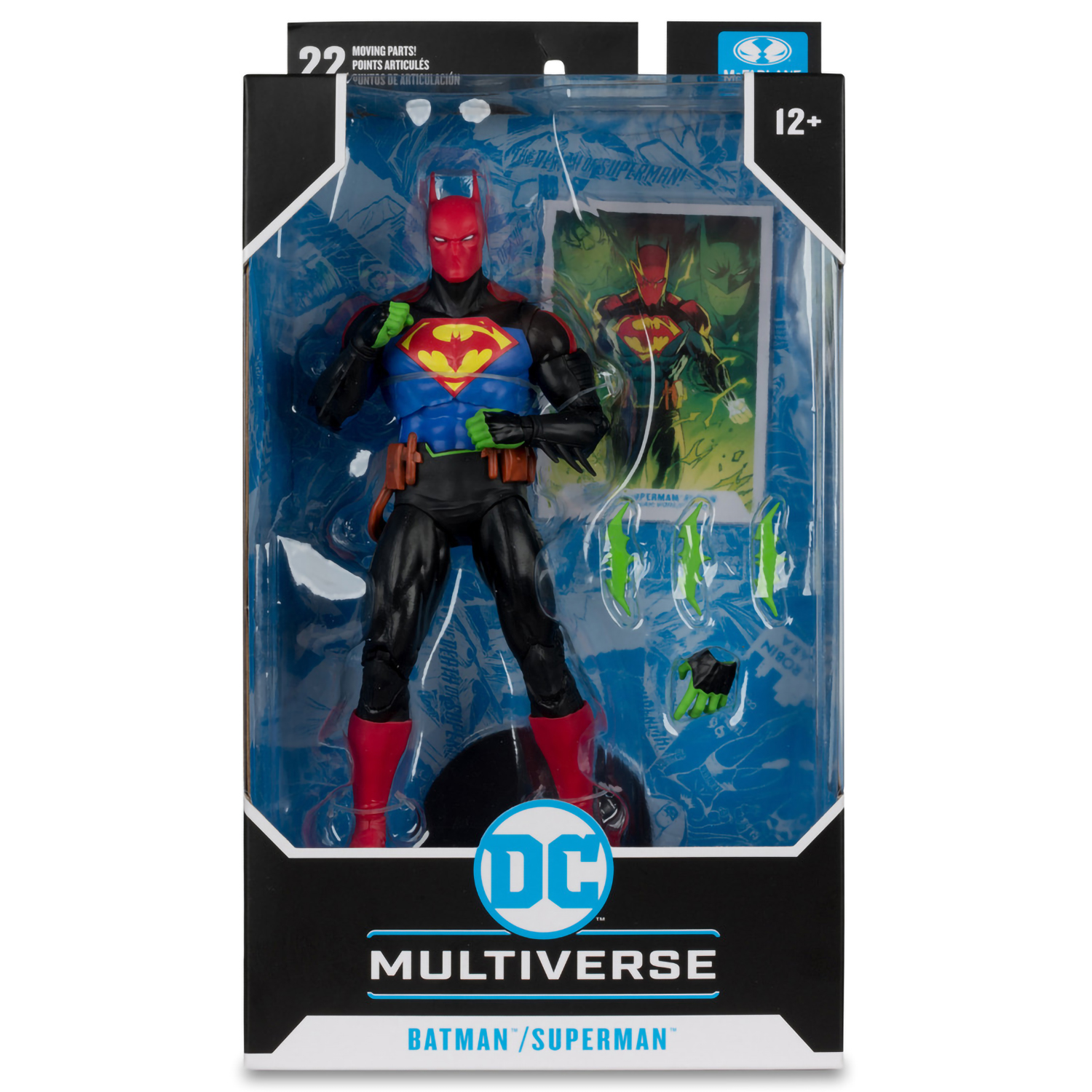 Фигурка McFarlane DC Multiverse Бэтмен/Супермен 18 см 17213