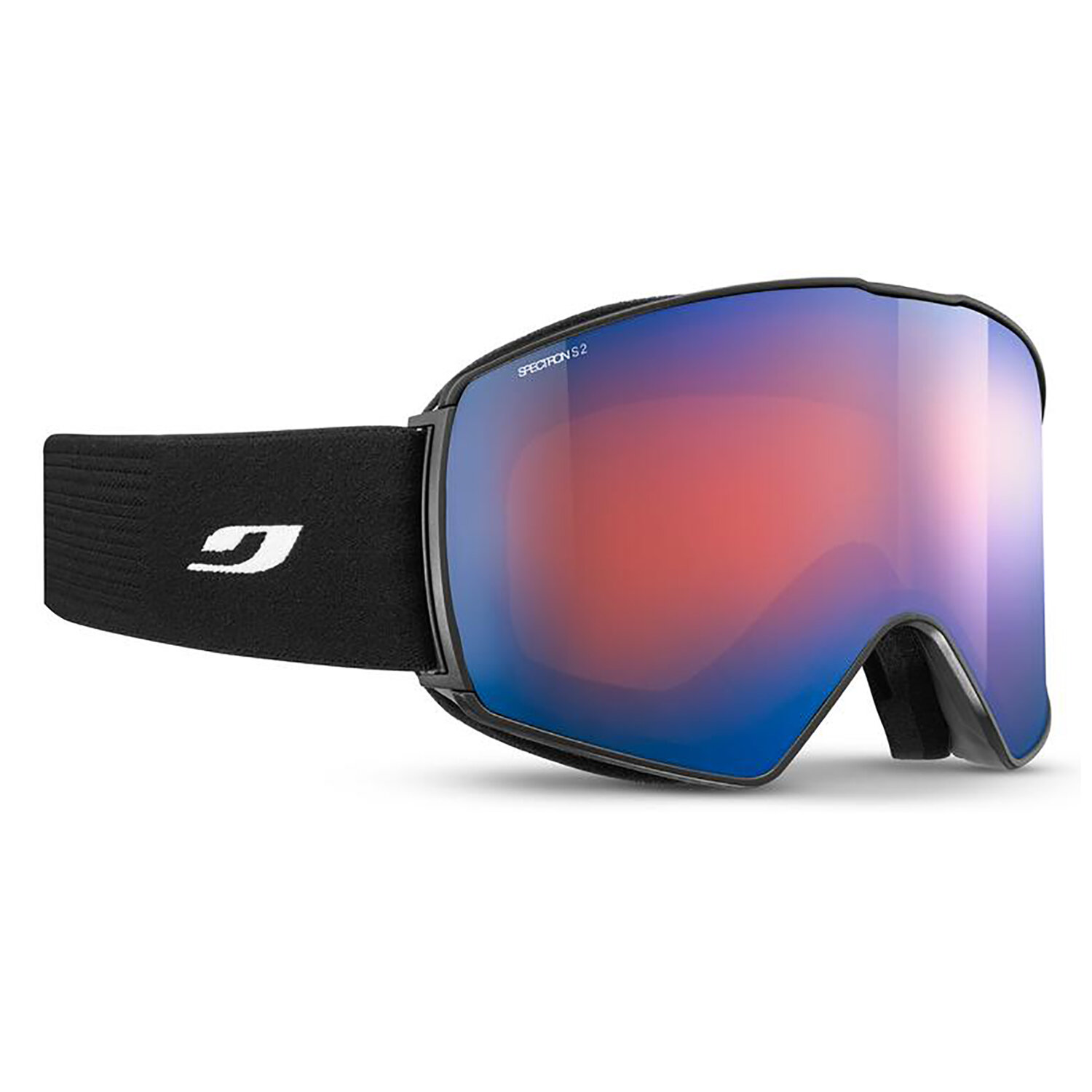 Маска горнолыжная Julbo Launcher Orange/Black/Blue Flash S2