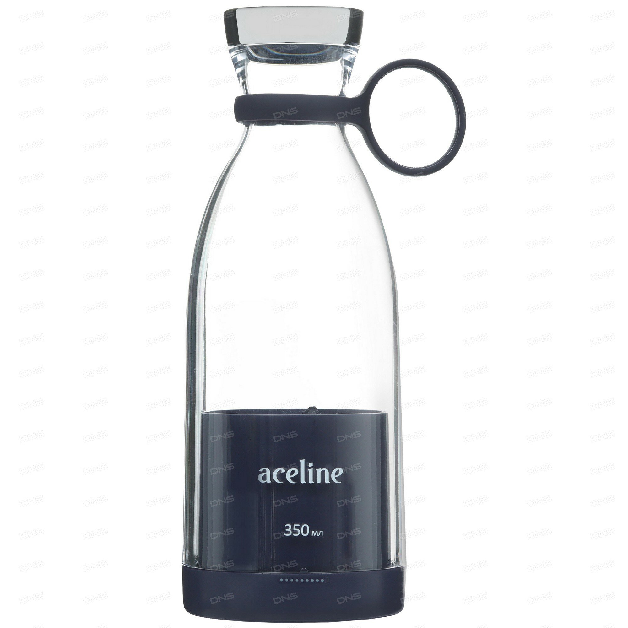 Блендер Aceline ABW-350 мокрый асфальт [Портативный/беспроводной/350мл/50Вт/бутылка/Скоростей: 1]