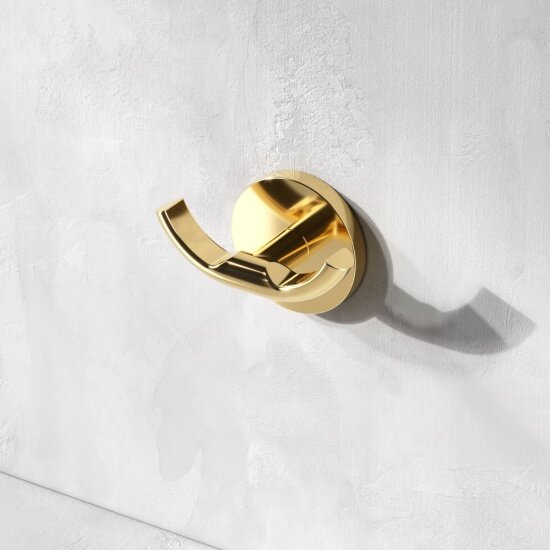 Крючок для полотенец Am.pm X-Joy, золото A85A35699