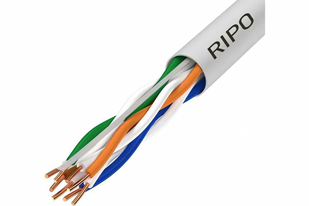 Кабель витая пара Ripo Utp4 cat5e 24awg cca (30m) 001-112002/30