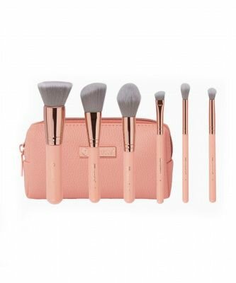 Дорожный набор кистей для макияжа в косметичке без коробки BH Cosmetics PETITE CHIC 6 piece brush set