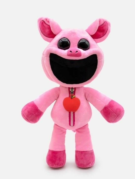 Мягкая игрушка PickyPiggy Свинка-капризулька из игры POPPY PLAYTIME Smiling Critters делюкс 36 см