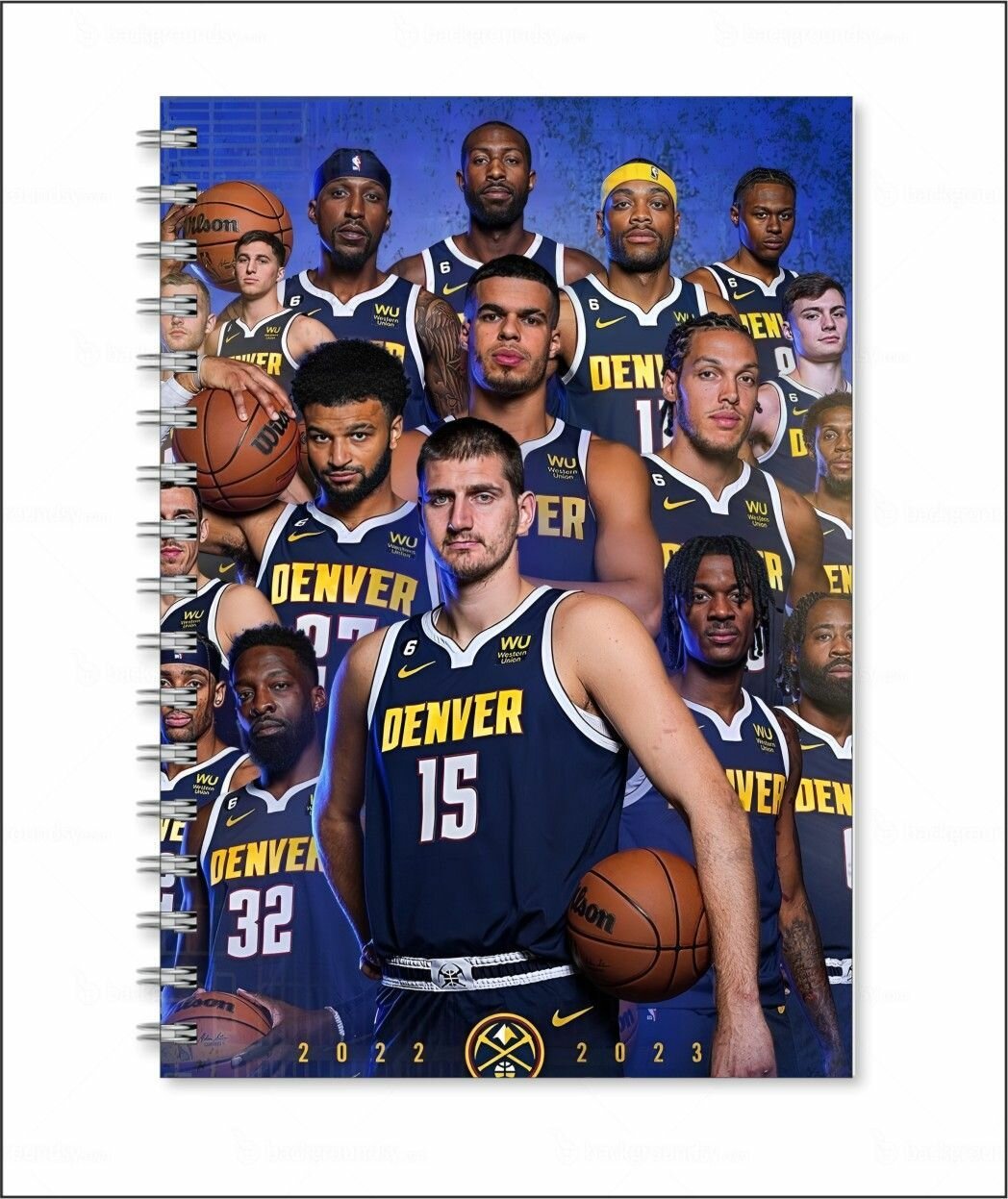 Тетрадь НБА - NBA № 36