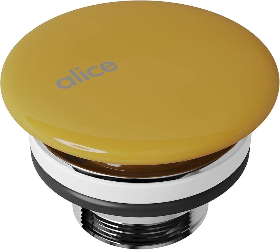 Выпуск для раковины Alice PIL00696 универсальный, мед глянец