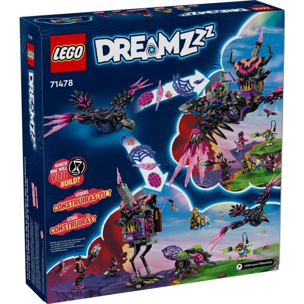 Конструктор LEGO DREAMZzz 71478 Полуночный ворон Никогда-Ведьмы