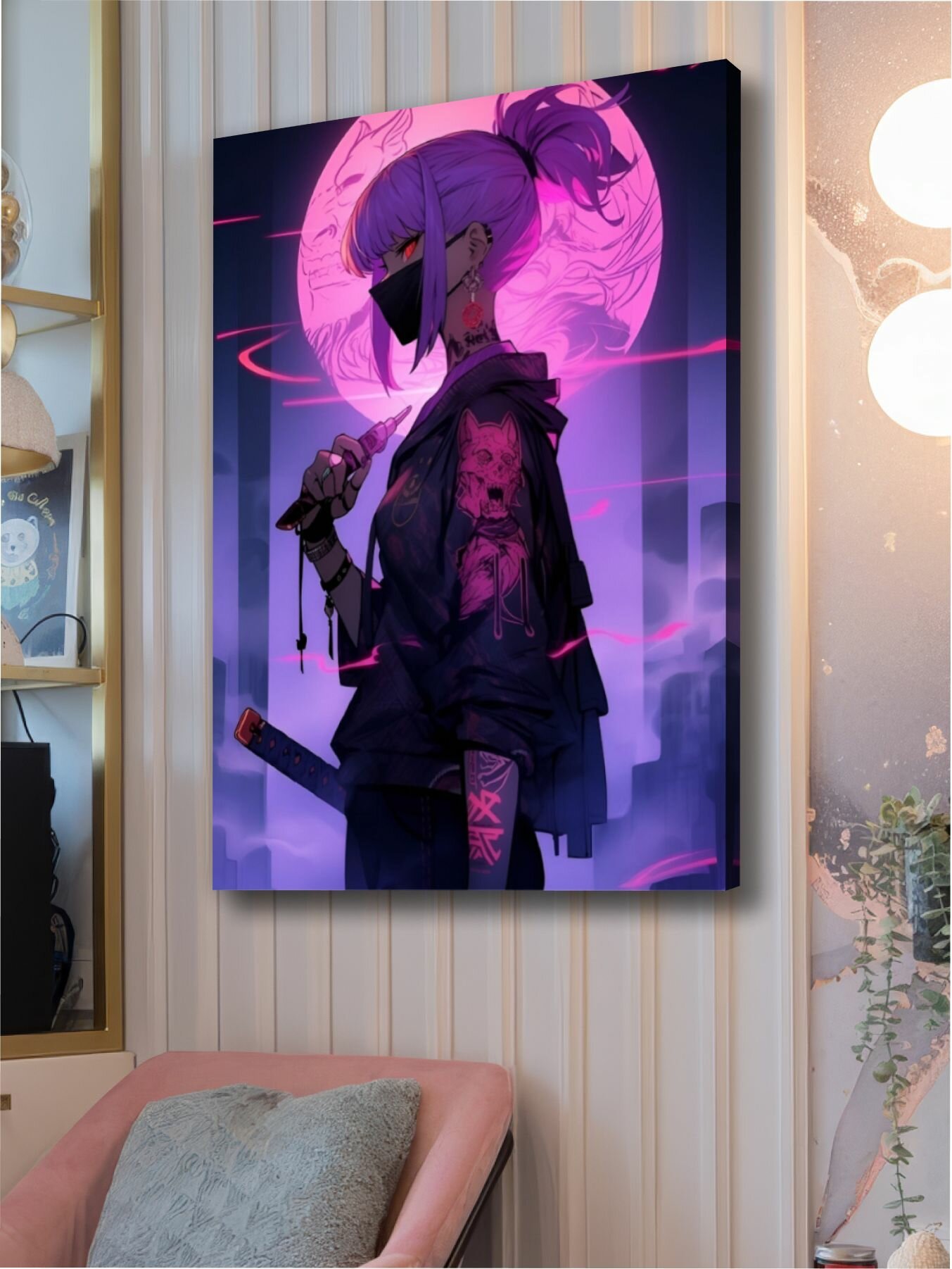 Картина Зов ада интерьерная 50x70см 1шт.