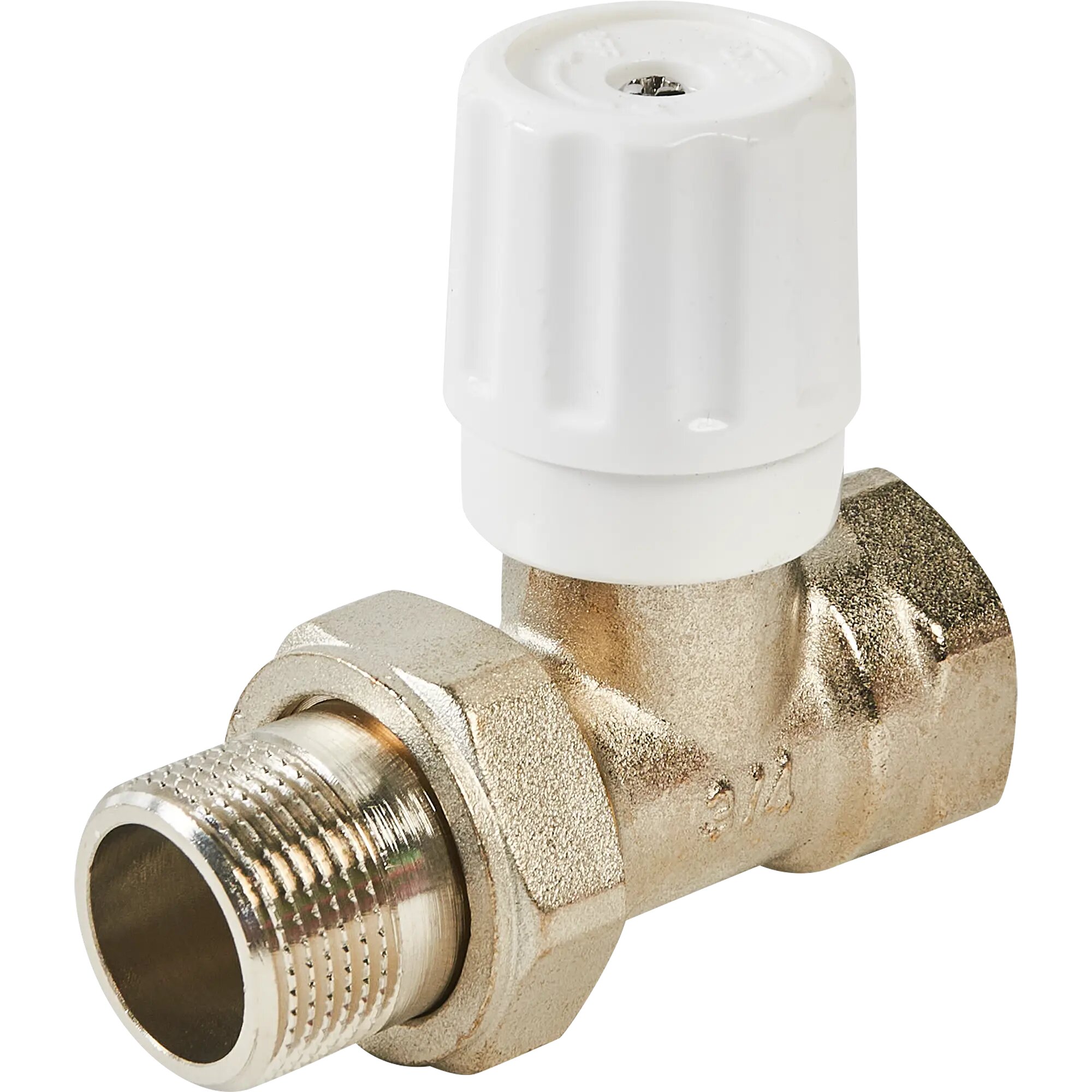 Спец Вентиль для радиатора прямой латунь 3/4 дюйма, элемент отопления для систем отопления