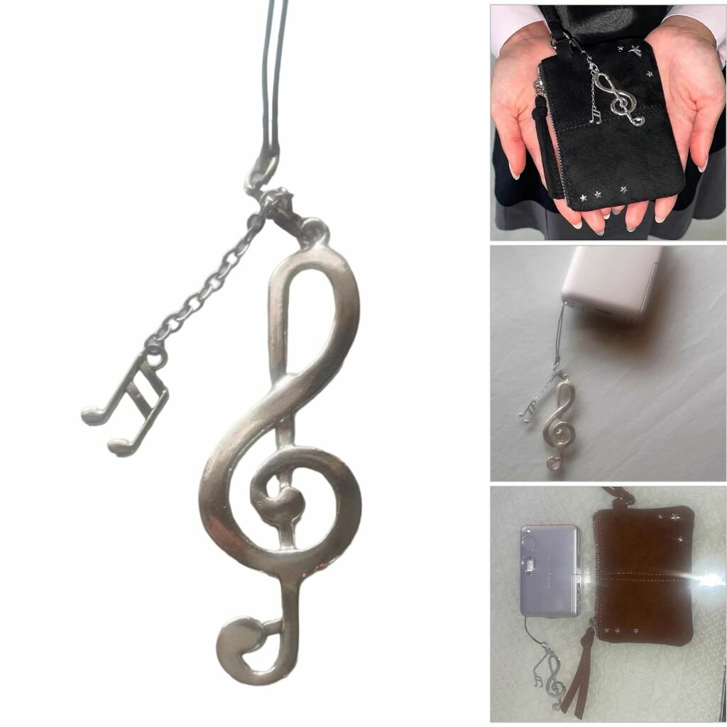 Музыкальная нота цепочки мобильных телефонов