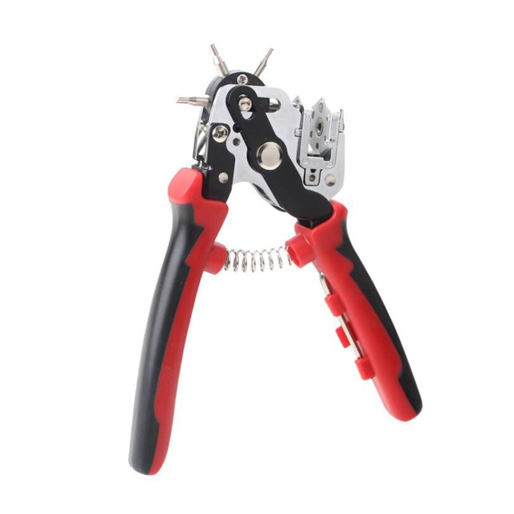 Дырокол для бумаги для кожевенного ремесла Дырокол для кожи Плоскогубцы для сшивания ремней Перфоратор Инструмент для прокалывания люверсов для часов